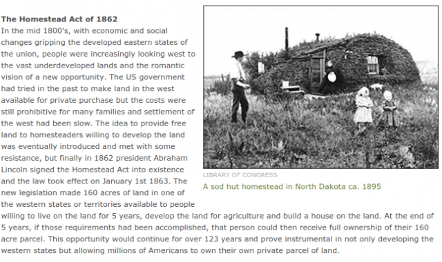 The Homesteading Act of 1862 + How to Get Land for Free in 4 US States » HG