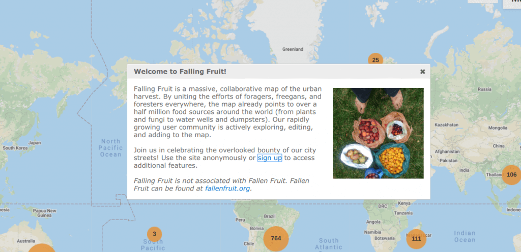 Falling Fruit, A Global Map to Help You Get Your Wild Forage On » HG